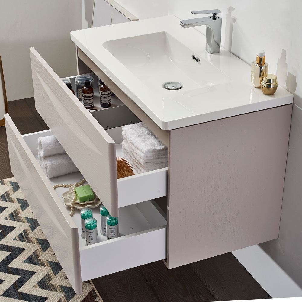 Beige vanity set store