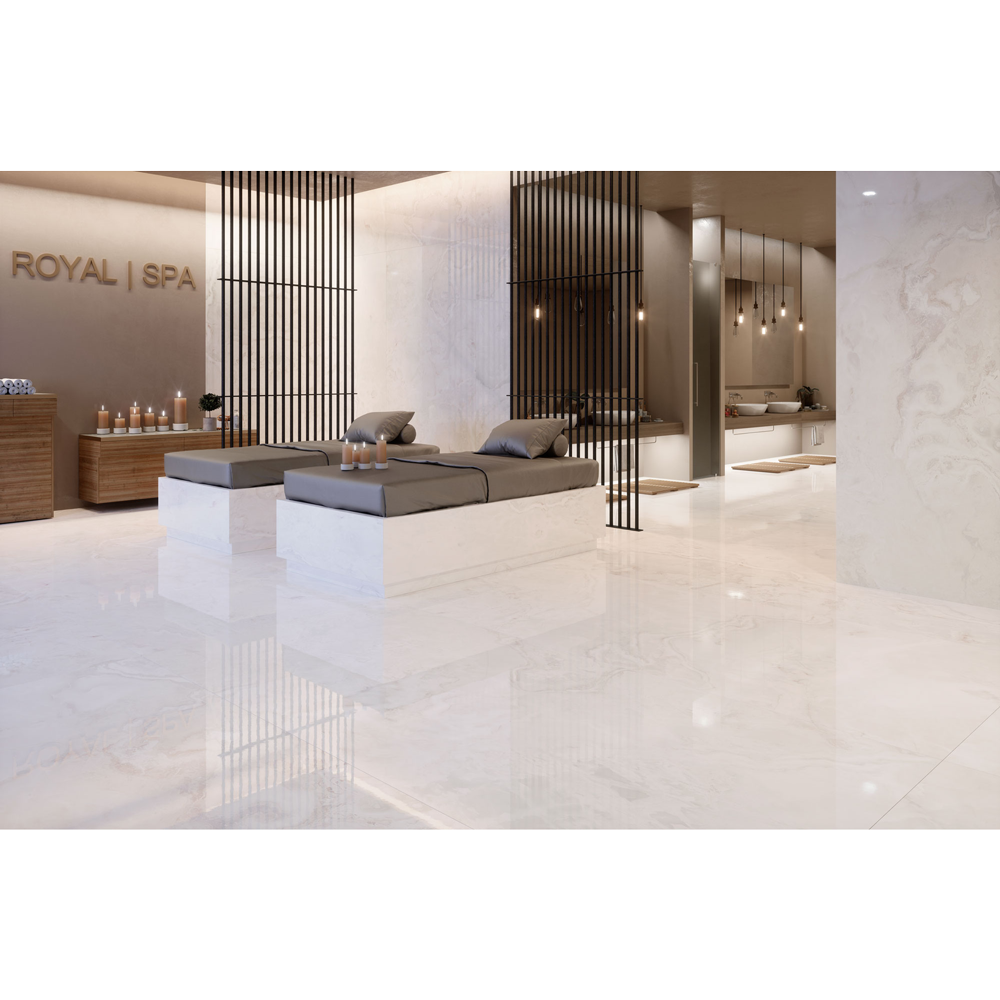 Modern Spanish Porcelain Tile 24" x 48", Onice Cream - | HINTEX | Home ...