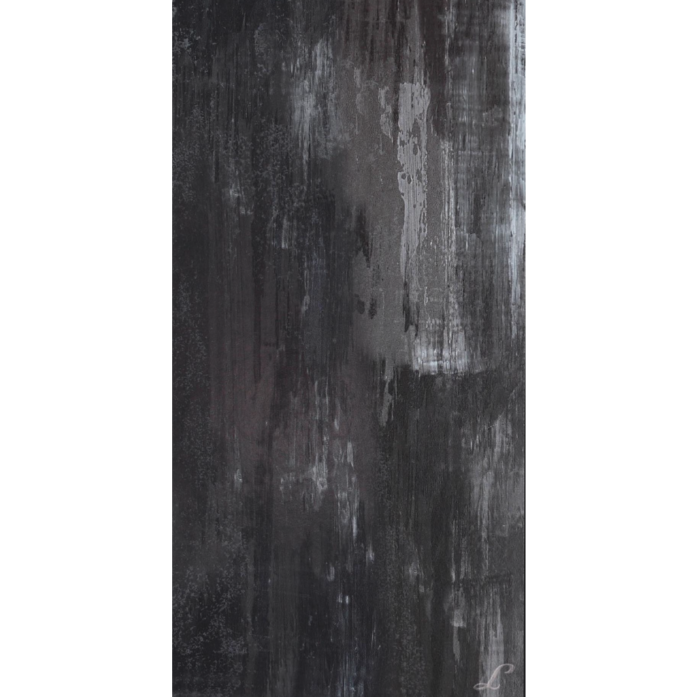 Marina Bay Nero 18"x36" Decoro L Porcelain Tile - | HINTEX | Home ...