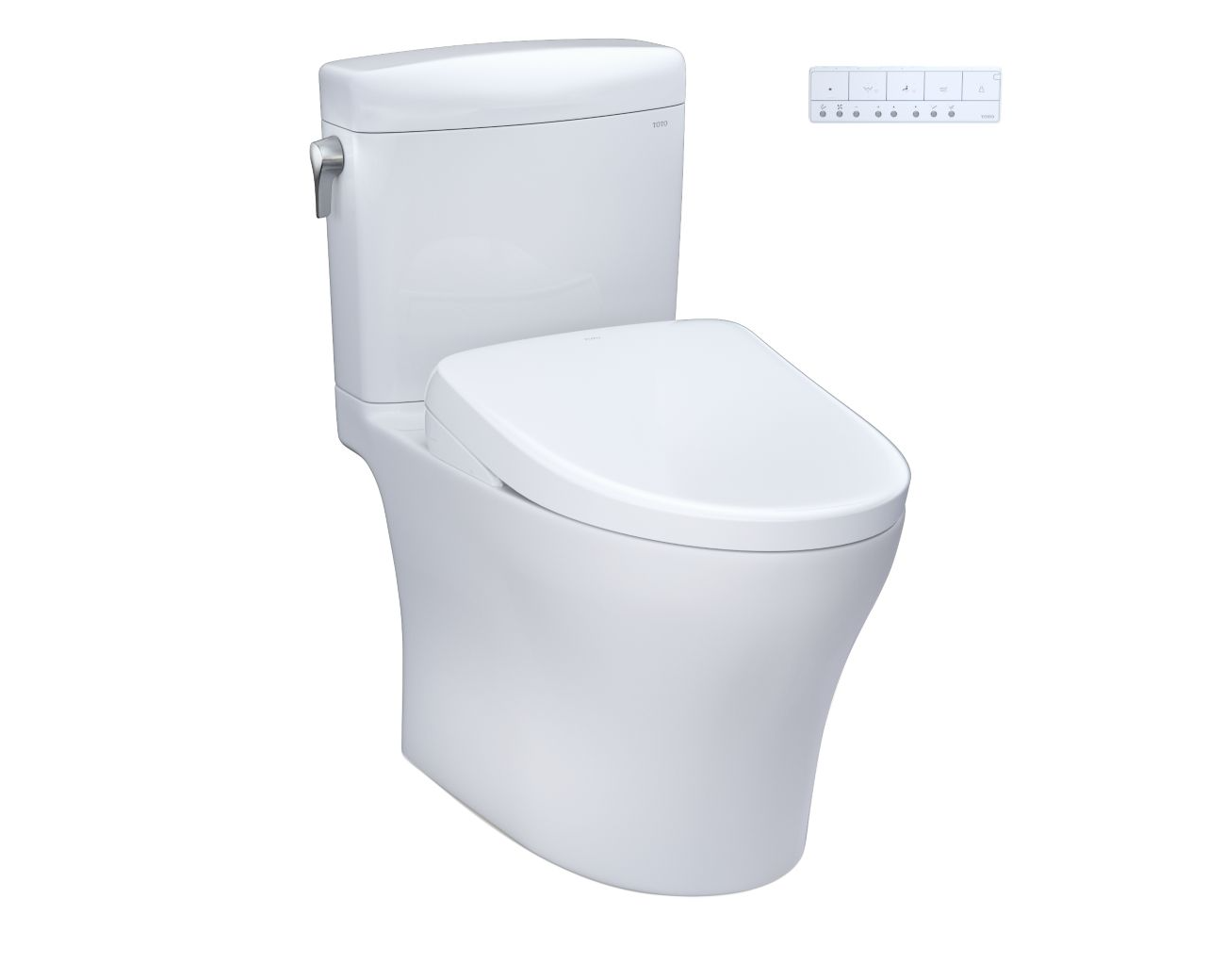 AQUIA® IV CUBE - WASHLET®+ S7A TWO-PIECE TOILET - 1.28 GPF & 0.9 GPF ...