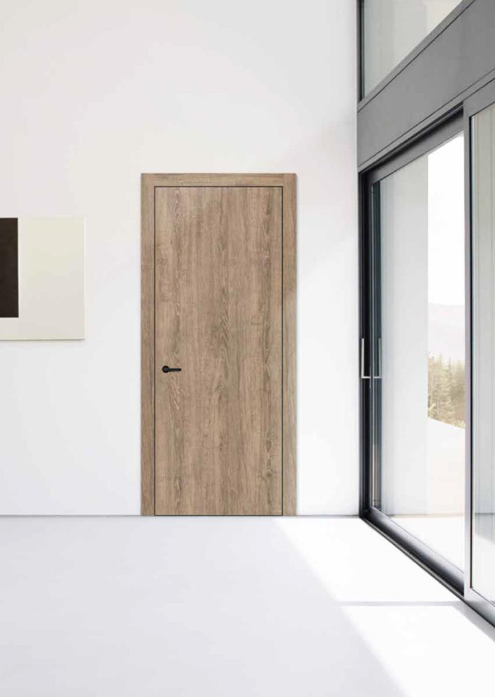 Modern Flush Vertical Essential Interior Door - | HINTEX | Home ...