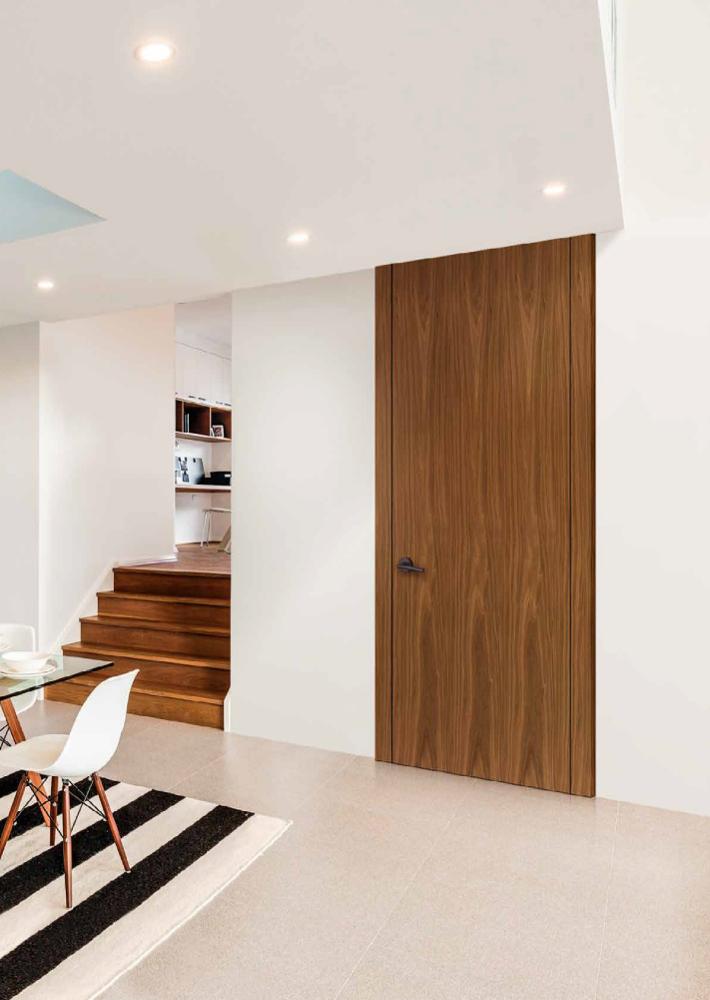 Modern Flush Vertical Essential Interior Door - | HINTEX | Home ...
